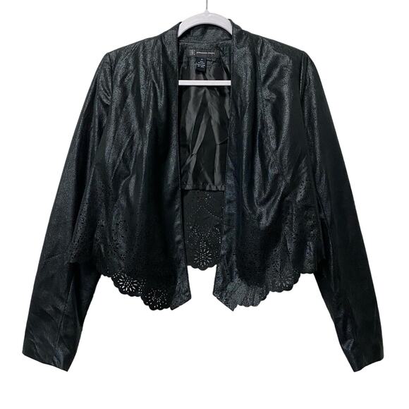 INC International Concepts | Jackets & Coats | Inc Black Faux Suede ...
